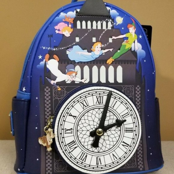 Loungefly | Bags | Loungefly Disney Peter Pan Glow In The Dark Clock ...